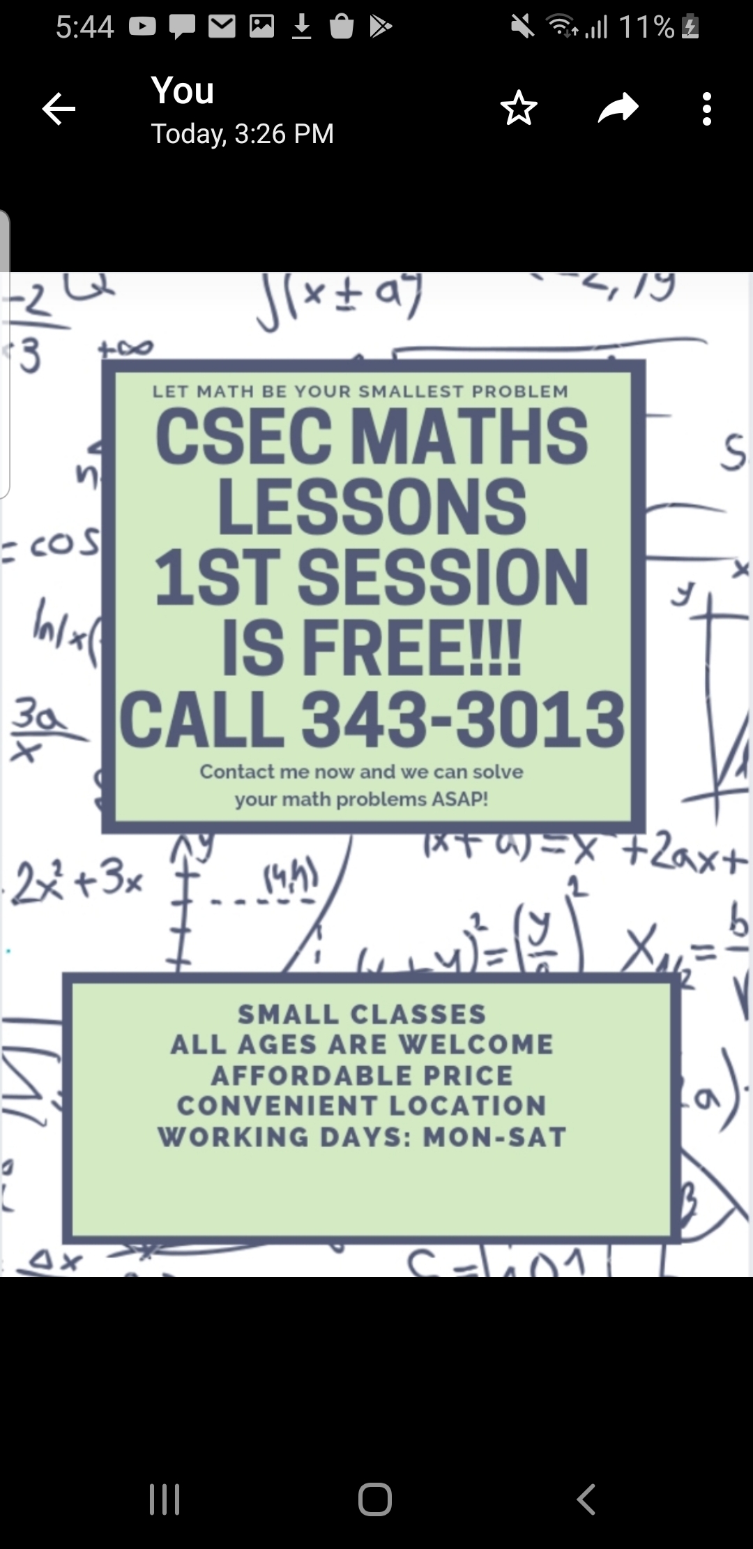 Csec Mathematics lessons - Trini Tutor
